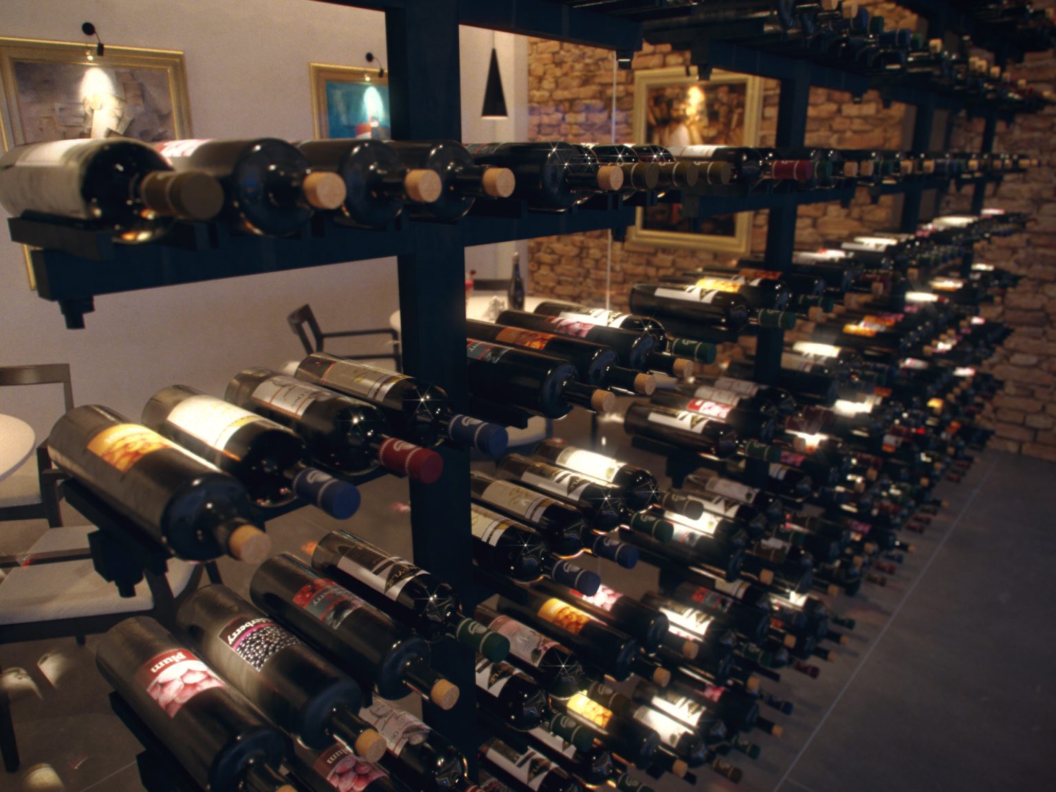 Introducing LED-integrated Wine Rack System from MP Lighting - Lighting ...