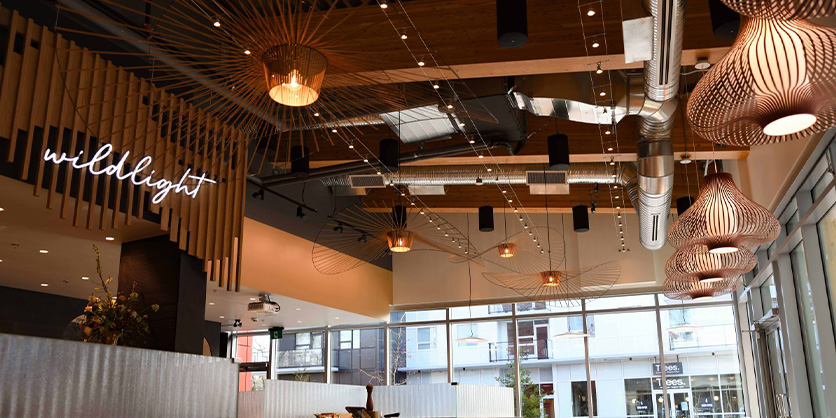 Wildlight: Lighting Inside the New West Coast-inspired Kitchen + Bar by ...