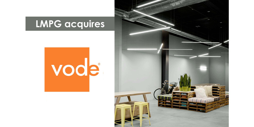 LMPG Inc. Acquires Vode Lighting LLC - Lighting Design & Specificaition