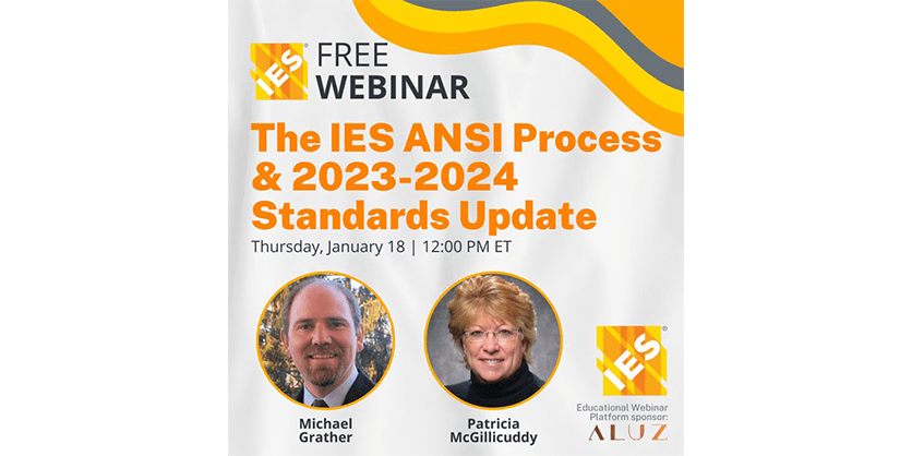 The IES-ANSI Process and 2023-4 Standards Update Webinar Presented by ...