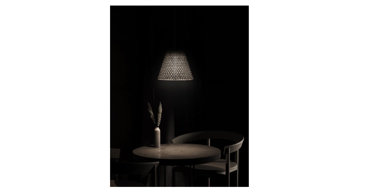 Lattice: New & Exclusive 3D Printed Ceiling Fixture